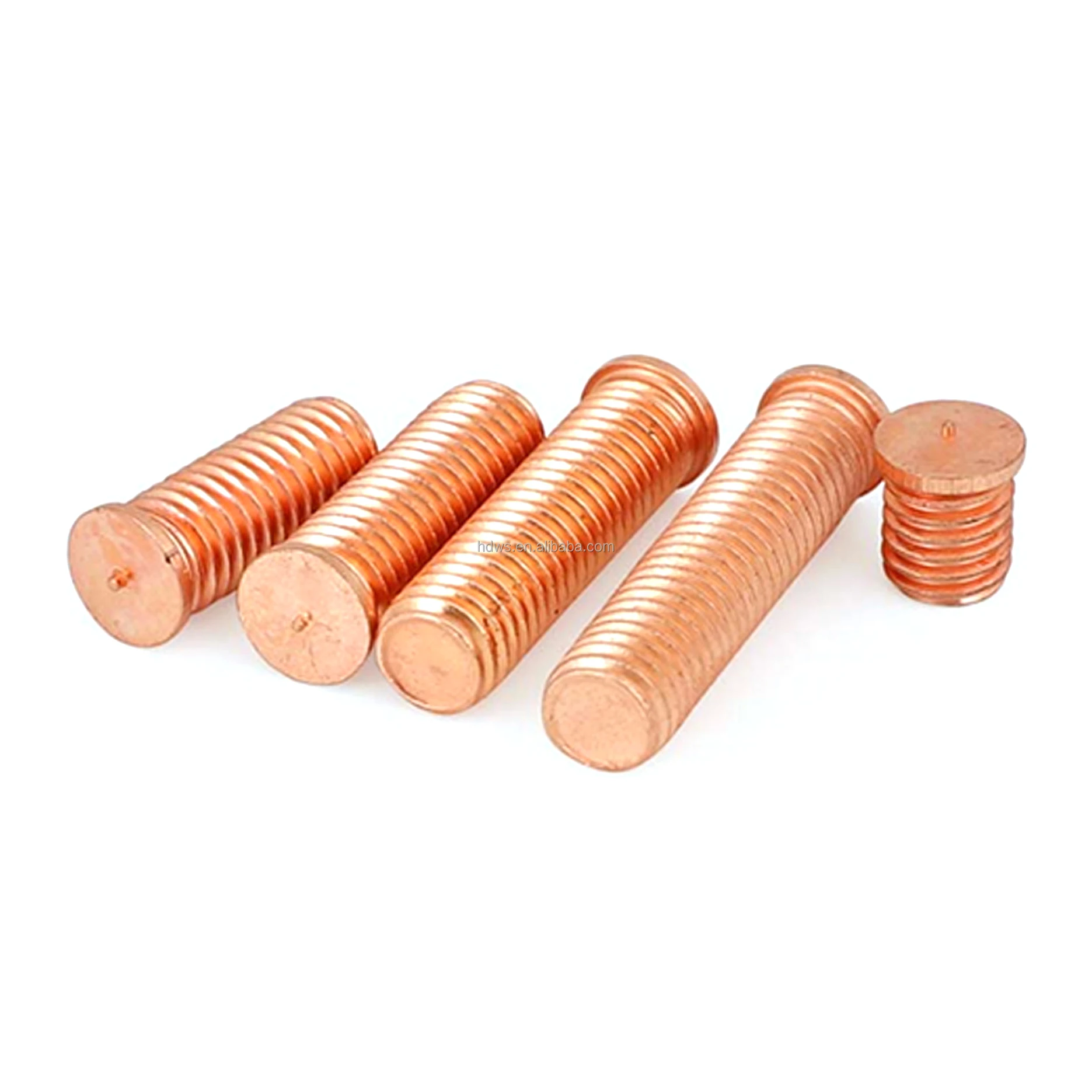 M3 to M10 Copper Plated Spot Welding Screws - Reliable Performance