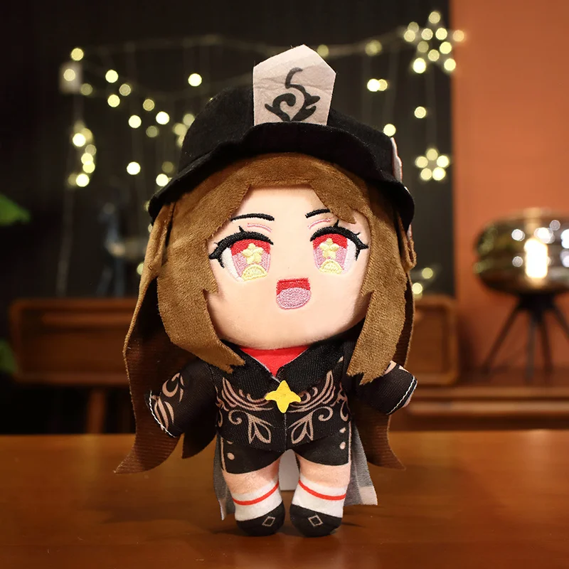 20cm Genshin Impact Characters Zhongli Hu Tao Ganyu Klee Tartaglia ...