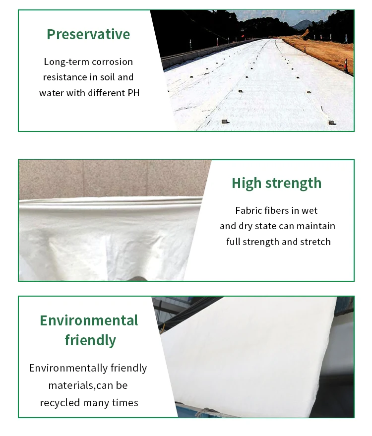 Geotextile Cloth 150 Gsm Erosion Control Drainage Membrane Waterproof ...