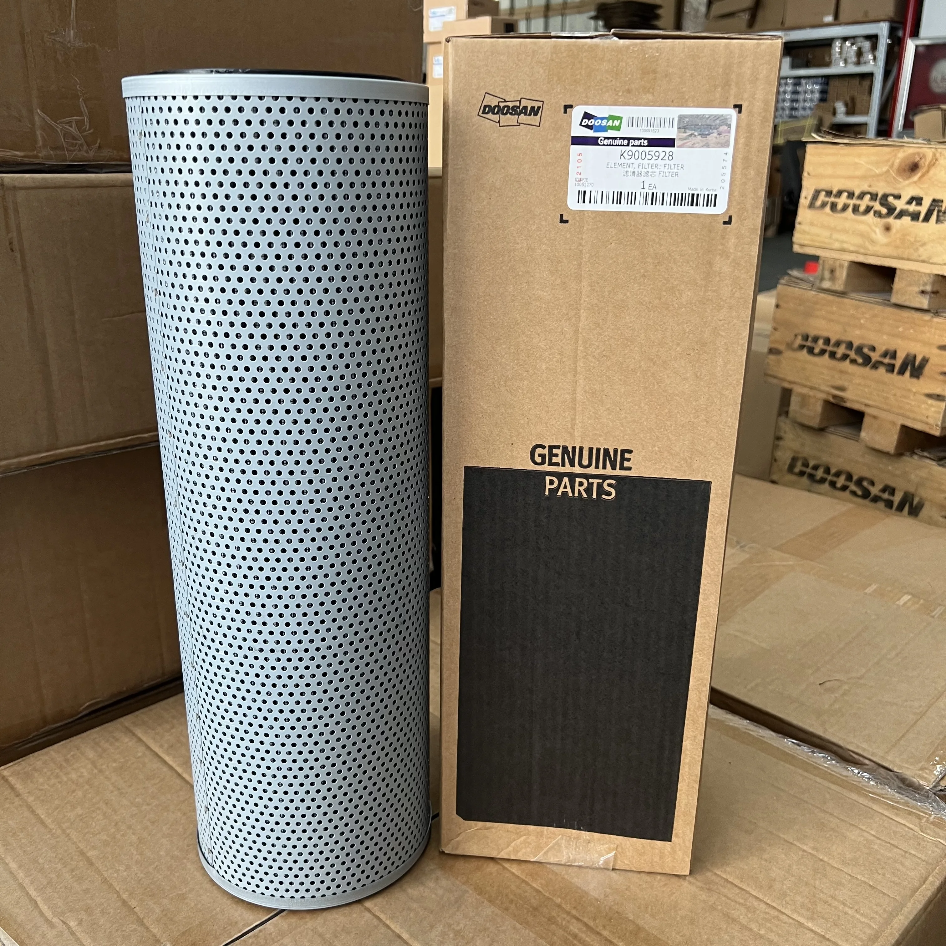 Daewoo Bus Parts Engine Parts 400504-00279s K9005929 Fuel Filter Water ...