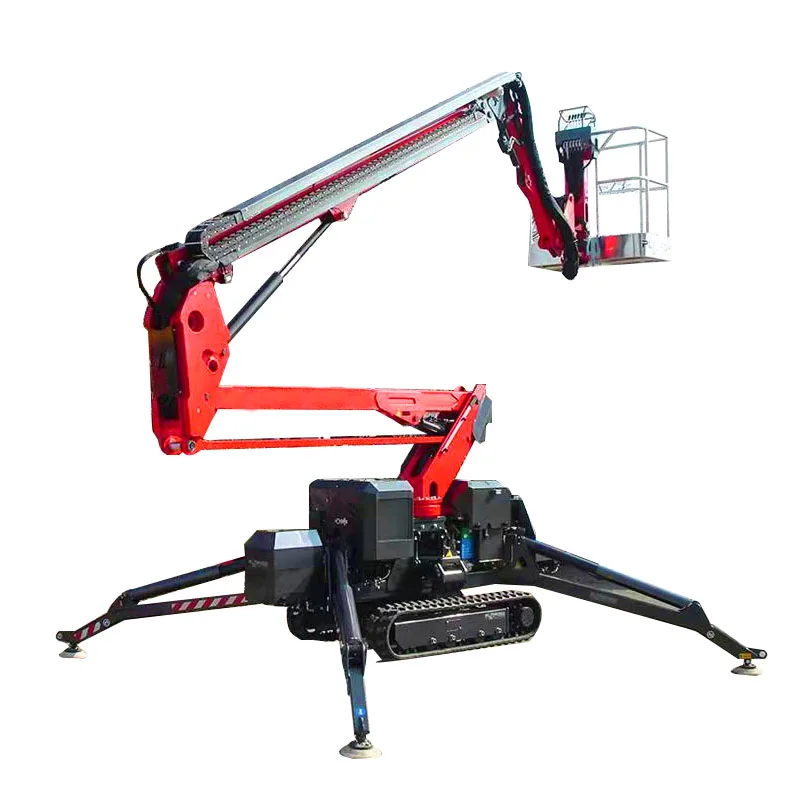 Small Mini Spider Crawler Self-propelled Electric Crank Arm Lift ...