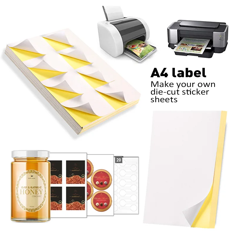 Fba Label Sticker A4 Paper Barcode Sticker Printing Thermal Label ...