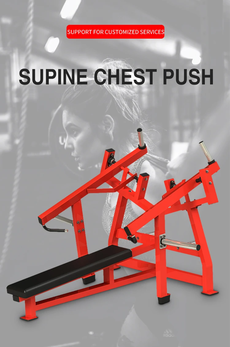 Revolutionize Gym Routines Custom-made Horizontal Chest Press - Full ...