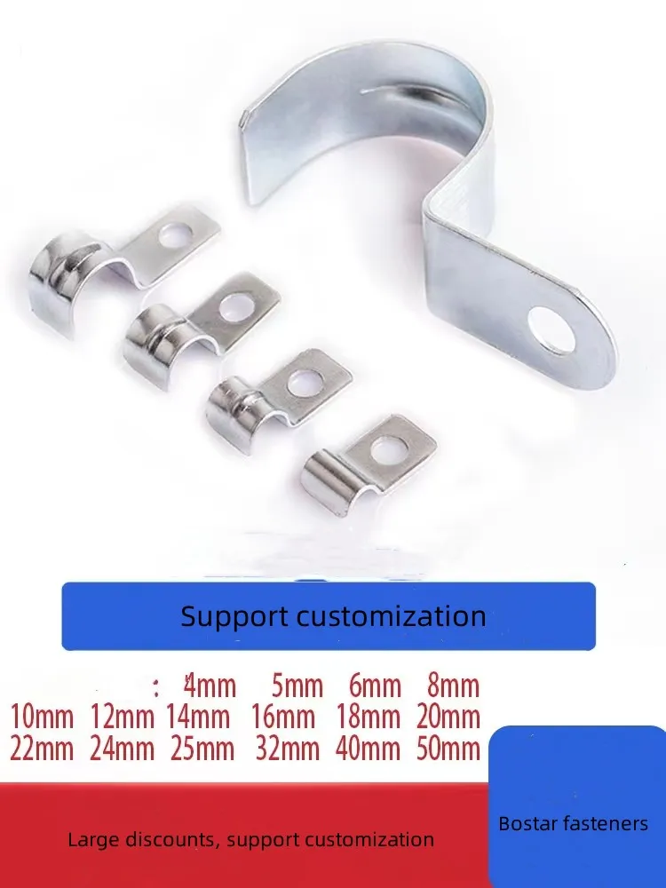 High Quality Semi U-shaped Saddle Clamp Single Side Saddle Pipe Clamp ...