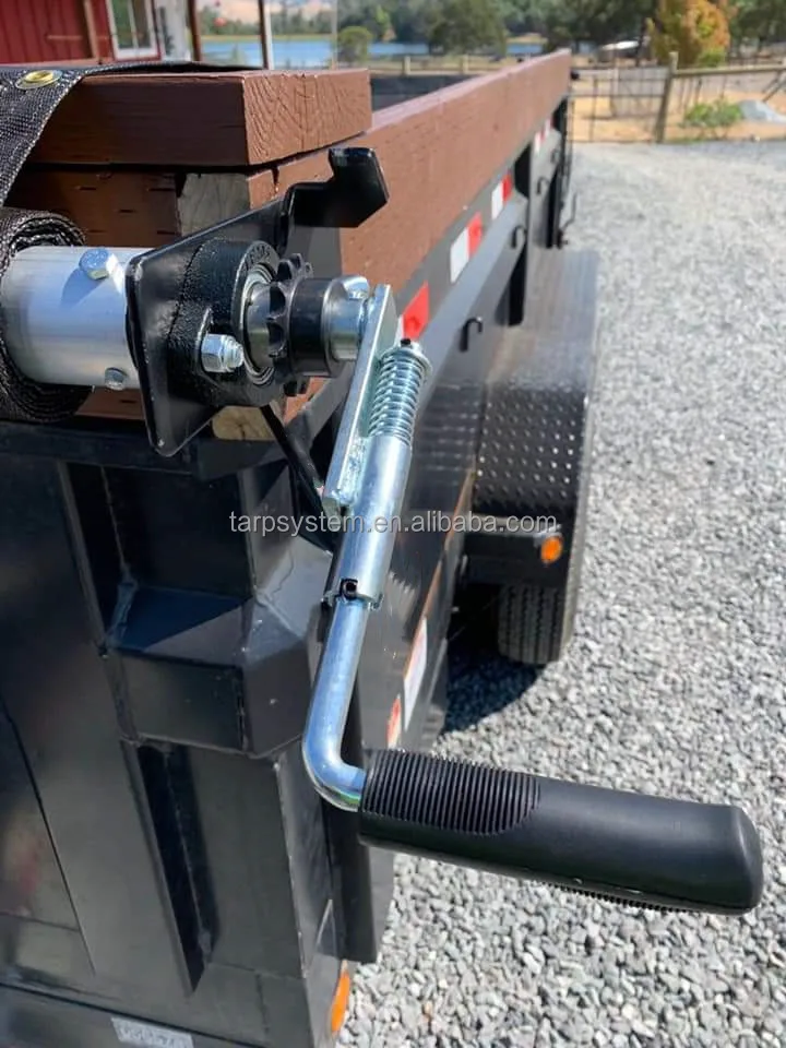 Y&J Brand Tarp Crank Bracket/Handle for DTR Series Dump Tarp Kits ...
