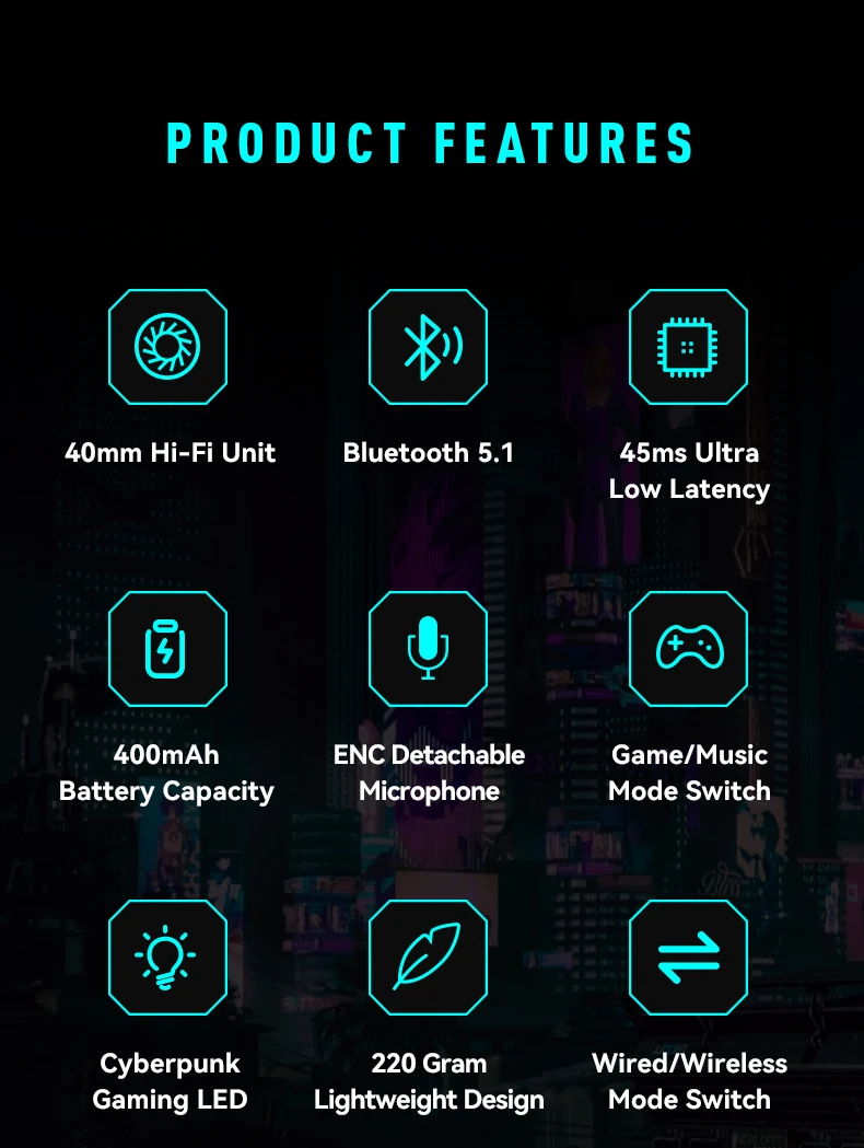 SY-T830 RGB Cat Ear Children Wireless Noise Cancelling Headset