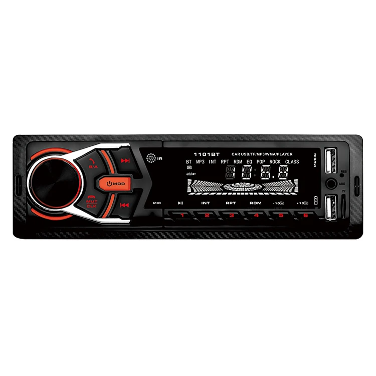 Dual Usb Sd Fm Mmc Car Mp3 Player With Lcd Display Quick 2.1a ...