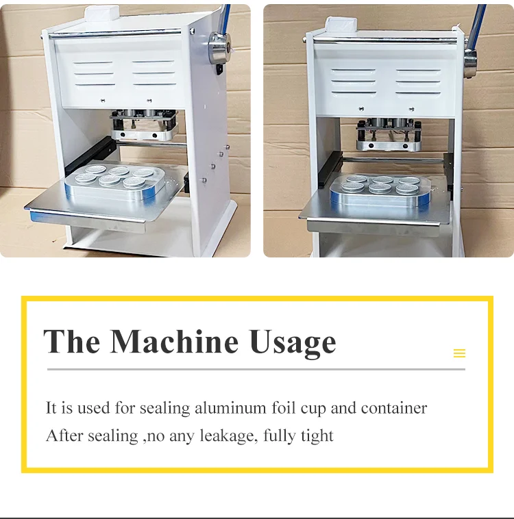 Manual Coffee Capsule Sealing Machine - Nespresso K Cup Sealer