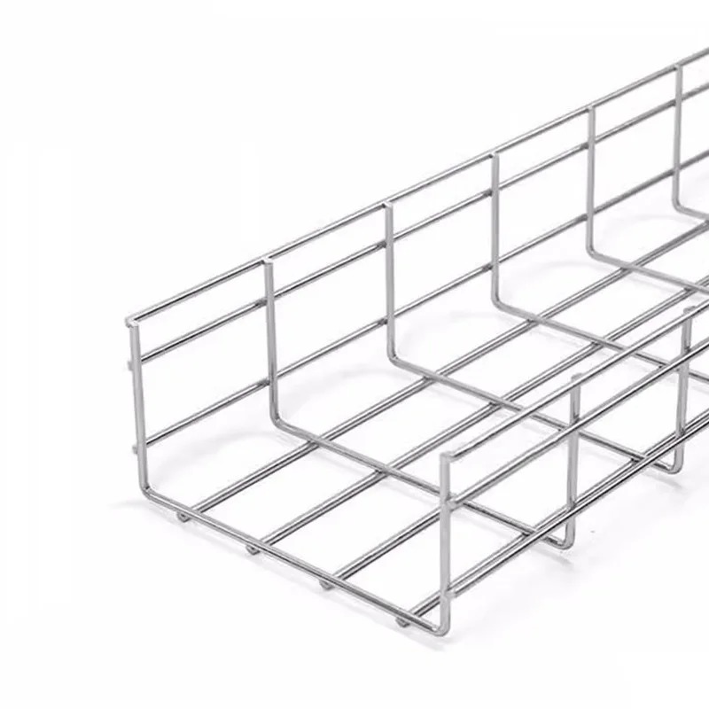 Grid bridge Perforated Steel Cable Tray Outdoor Cable Trunking Bridge ...