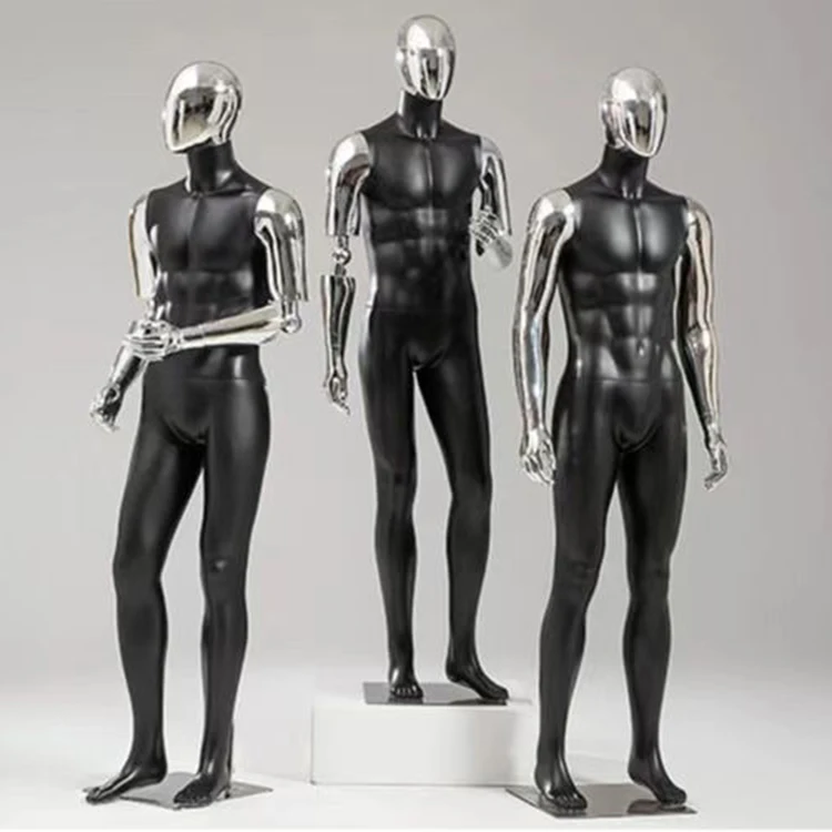 Colorful Chrome Mannequins - Perfect for Window Displays