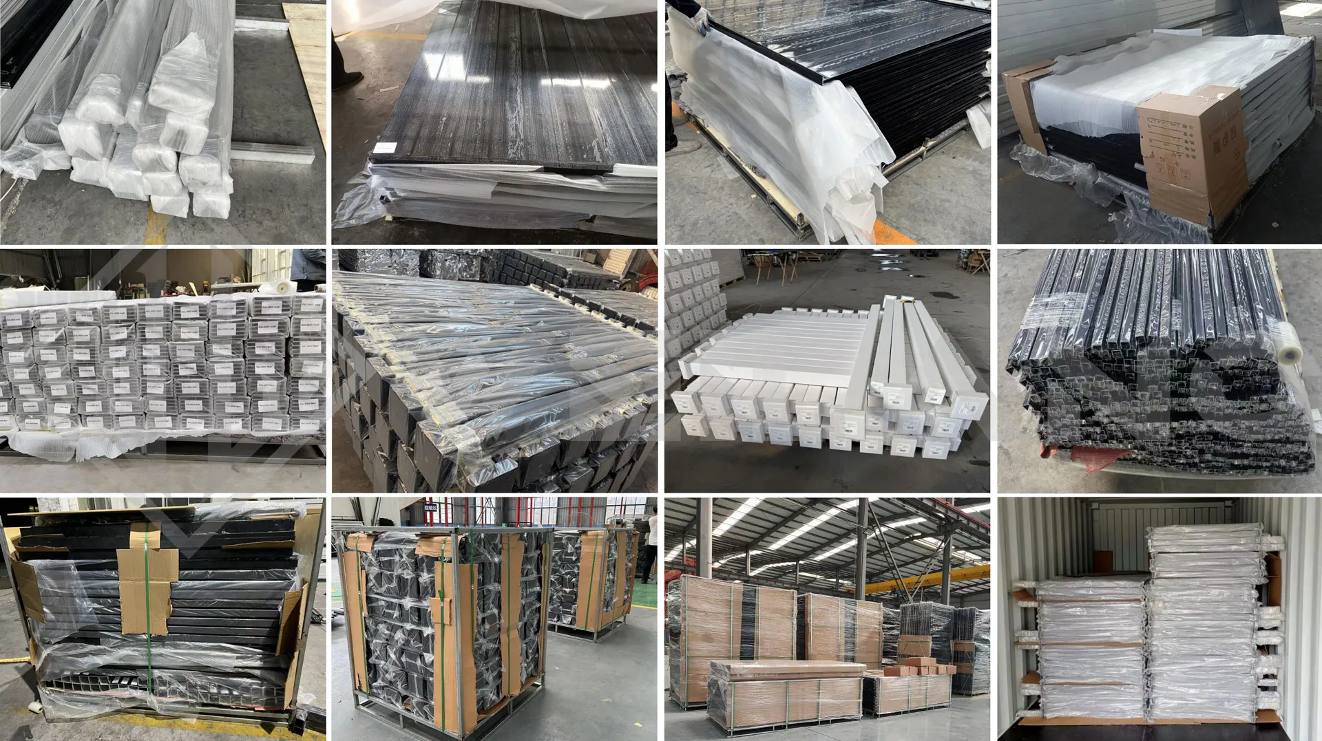 Aluminum Fence Post Column Slats System - Durable & Eco-friendly