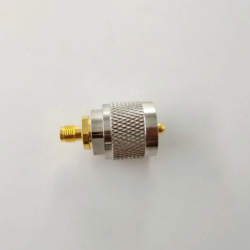 Factory 50 Ohm UHF Male Plug Adapter for SMA Female Jack RF Coaxial ...