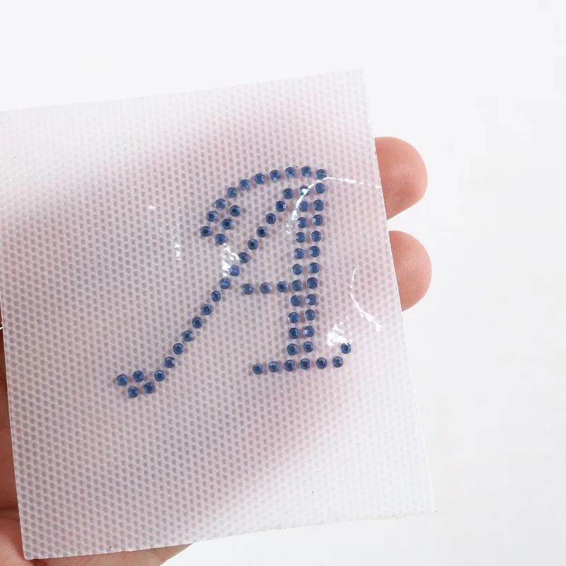 Rhinestone Letters - DIY Hot Fix Dmc Alphabet Designs