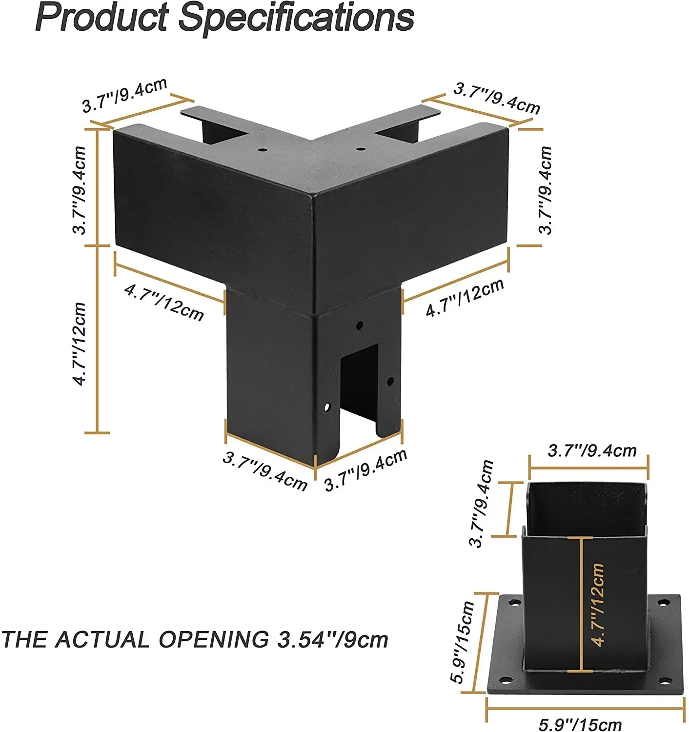 Pergola Brackets Woodworks - Durable & Sustainable Kit