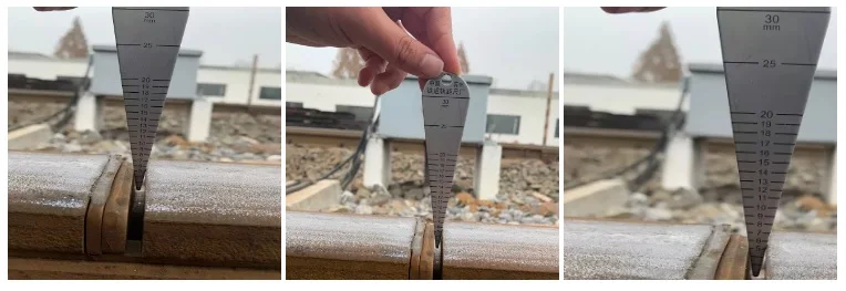 Railway Joint Gap Measuring Device For Track Maintenance Equipment - Oem