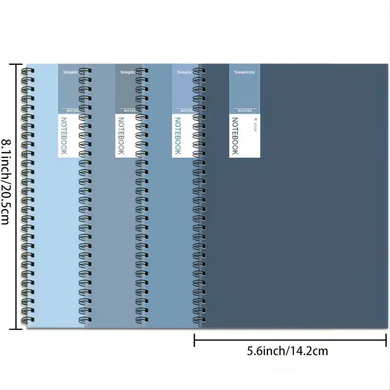 Wholesale Coil A5 Notebook Thickened Notepads Custom Logo Printed ...
