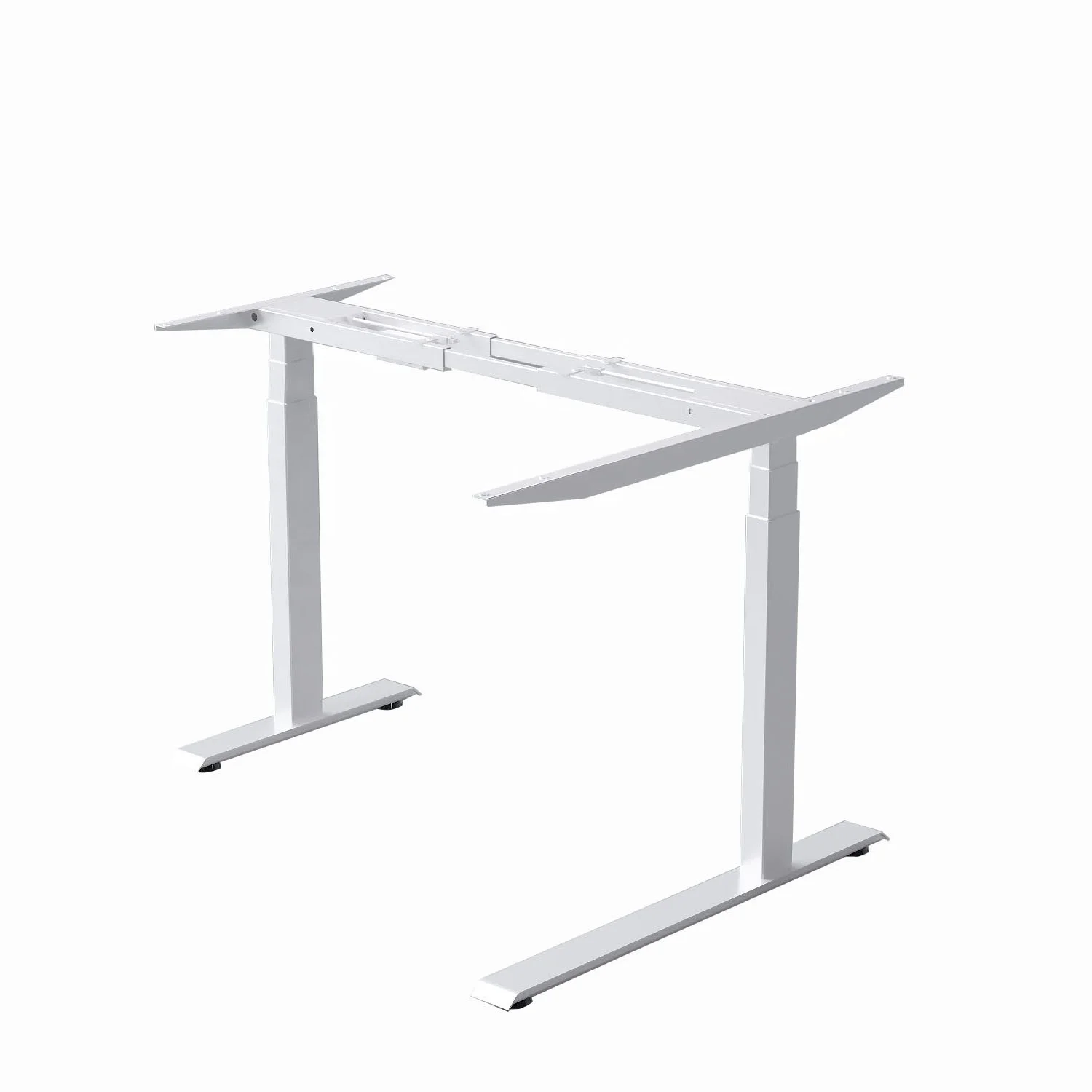 Height Adjustable L Shape Corner Smart Electric Sit Stand Lifting Desk ...