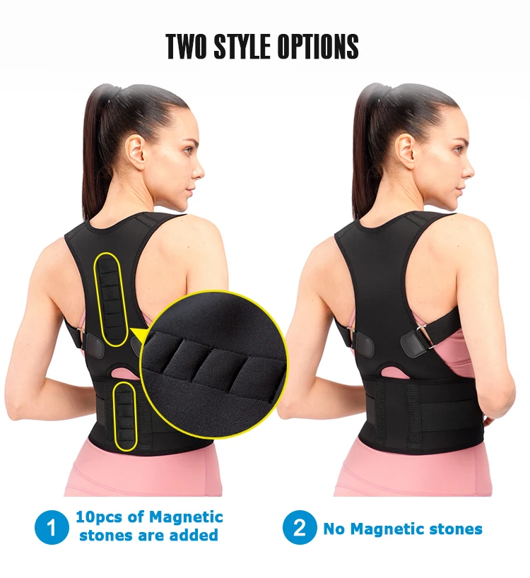 Adjustable Orthopedic De Posturas Strap Back Brace Support Belt Posture ...