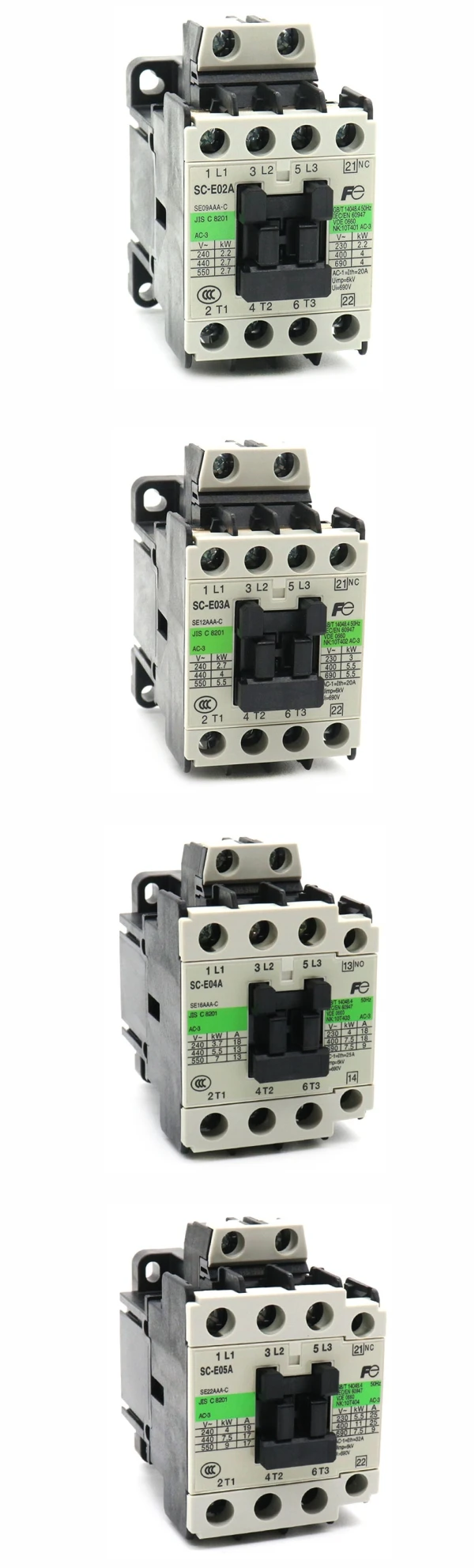 Fuji Elevator Contactor SC-E02A SC-E03A SC-E04A SC-E05A
