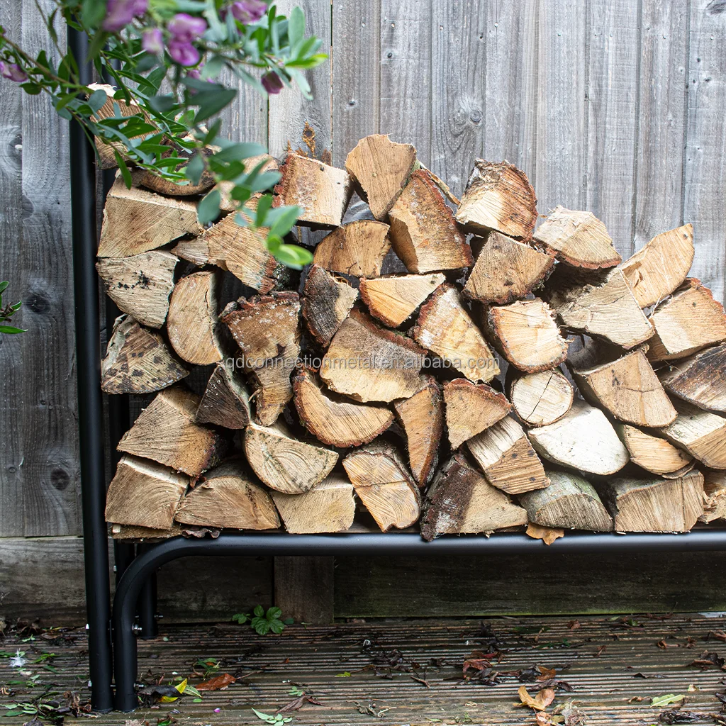 2.4m Outdoor Metal Log Storage Rack - Buy 2.4m Metal Storage Rack Ideal ...