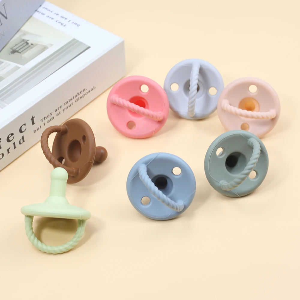 Banana Silicone Newborn Pacifiers Rubber Baby Soother Pacifier Silicone ...