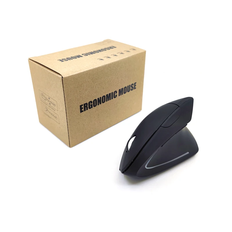OEM Ergonomics Vertical Wireless Mouse PC Laptop Universal Vertical ...