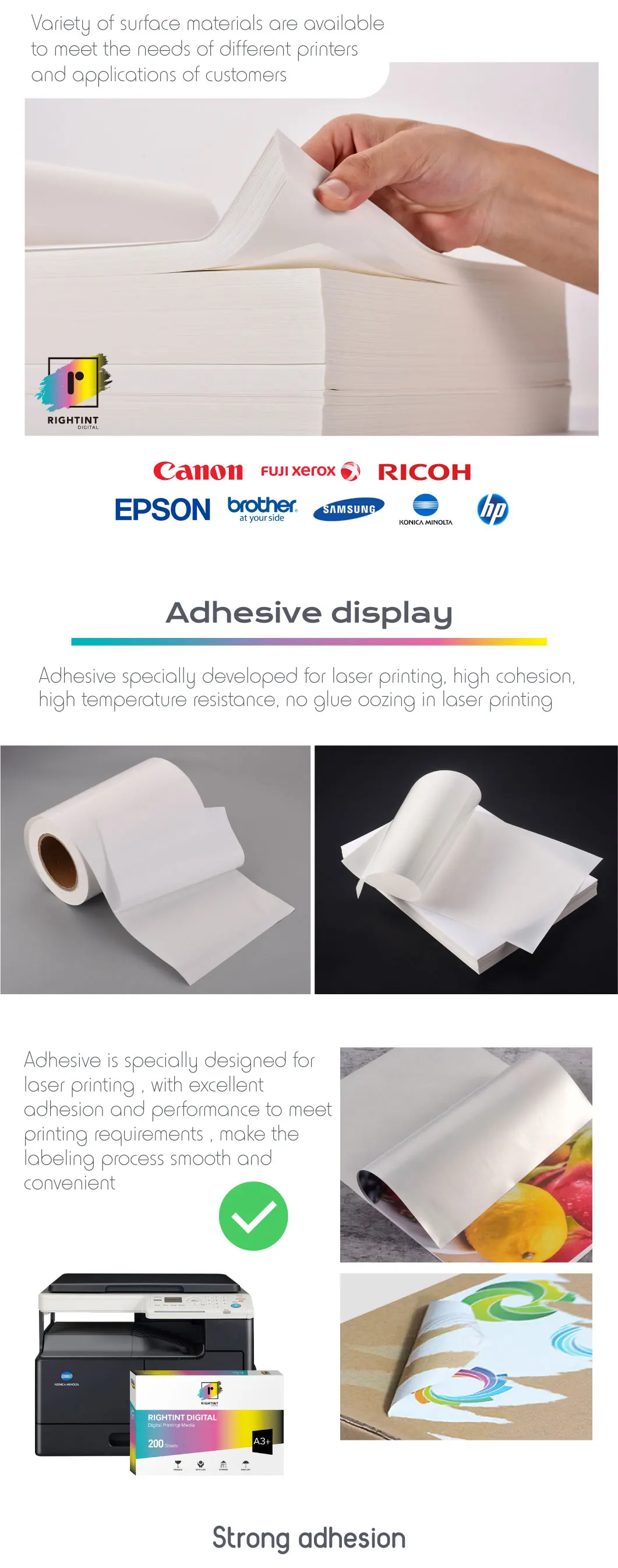 Premium A3 Sticker Vinyl Paper - Perfect for Laser Printing