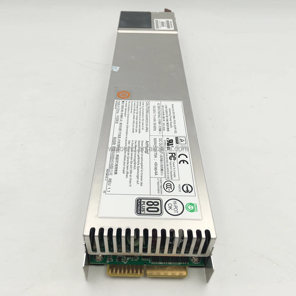 Power Supply For Supermicro Pws-920p-1r Pws-920p-sq 920w Pre-shipment ...