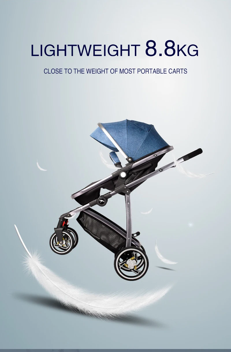 2023 American Travel System Luxury Leather Baby Stroller Cheapest Price ...