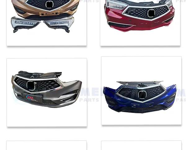 For Acura With CDX RDX MDX TLX RDX ZDX Front Car Bumper Assembly Exterior Accessories Front and ...