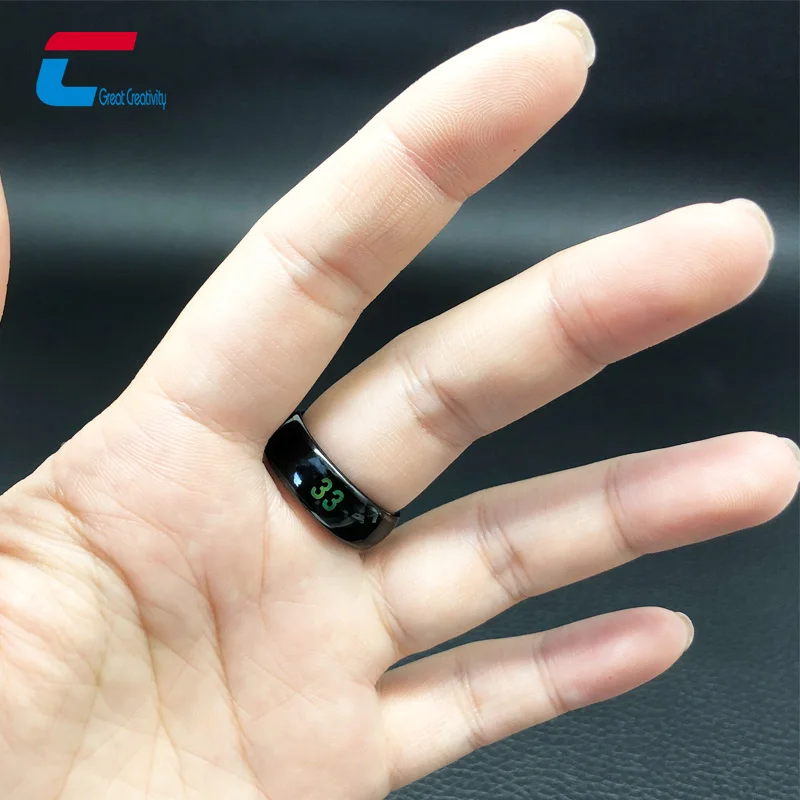 For Tesla Model Y Model3 NFC Ring Car Keys Mini Wearable Finger Smart ...