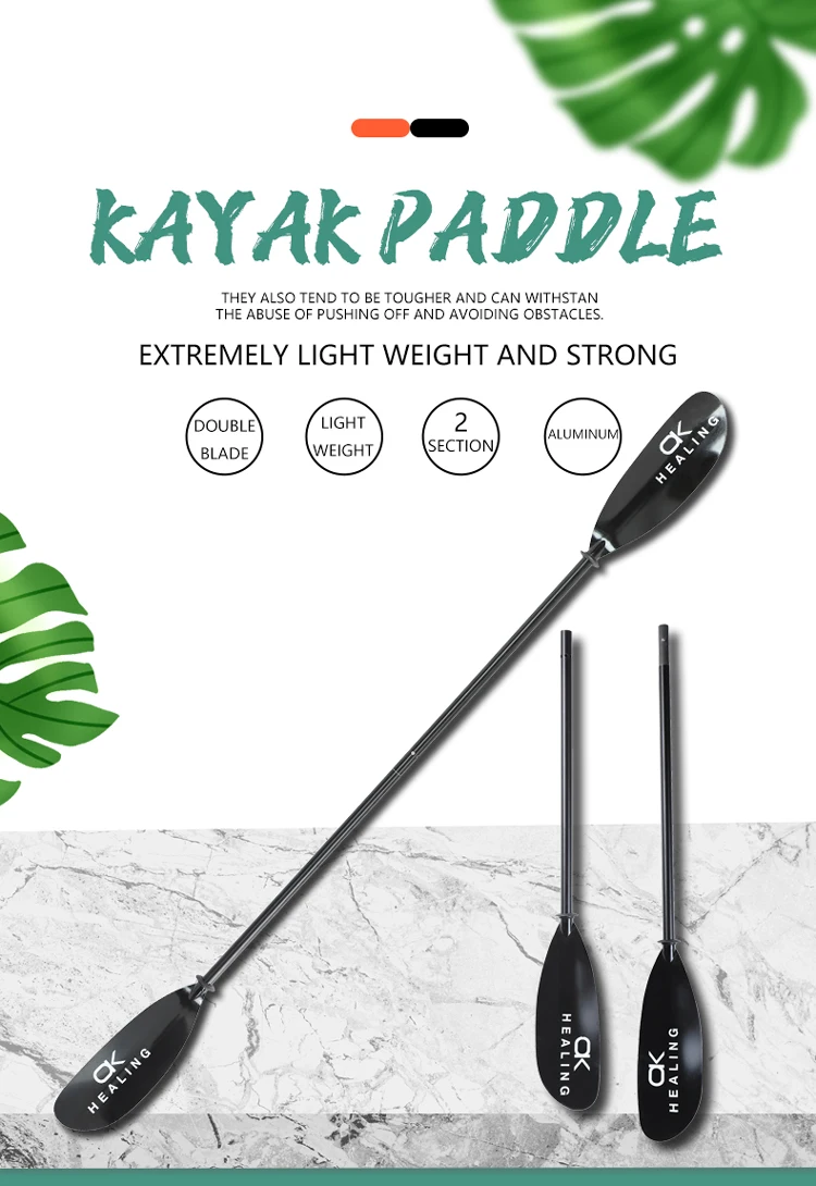 Kayak Paddle with Inflatable Stand up Paddle Surf ABS Blade