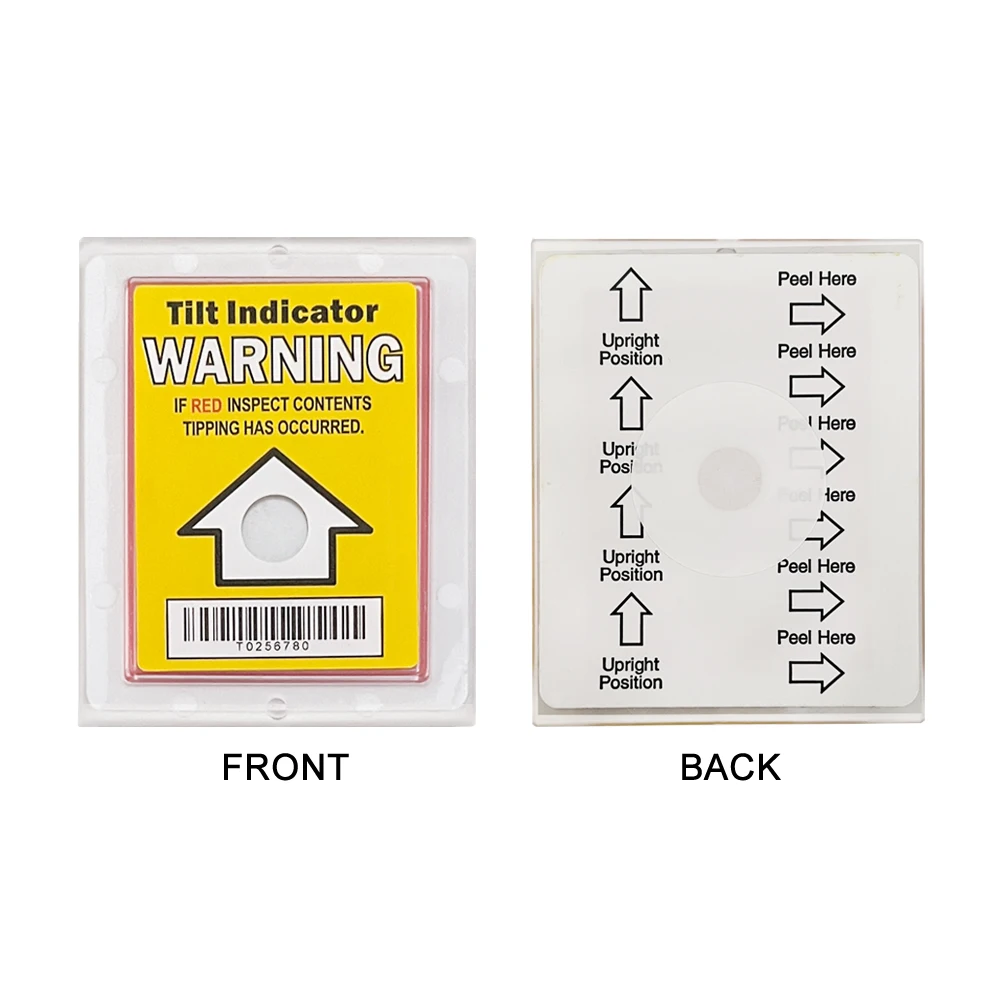 Adhesive Tilt Detection Indicator Label for Fragile Shipments 80 ...