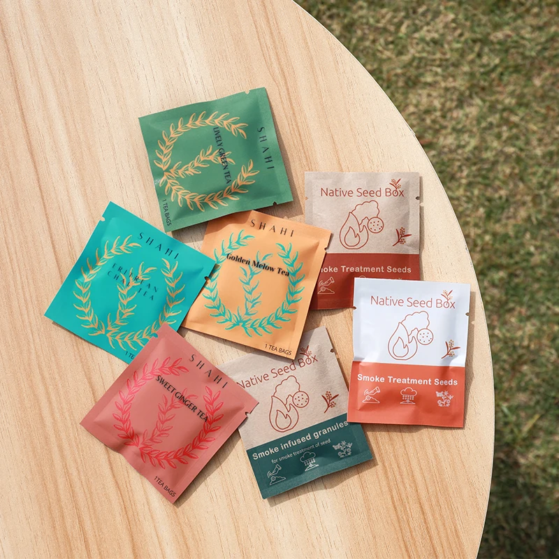 Biodegradable Three Side Heat Seal Packaging for Cosmetics