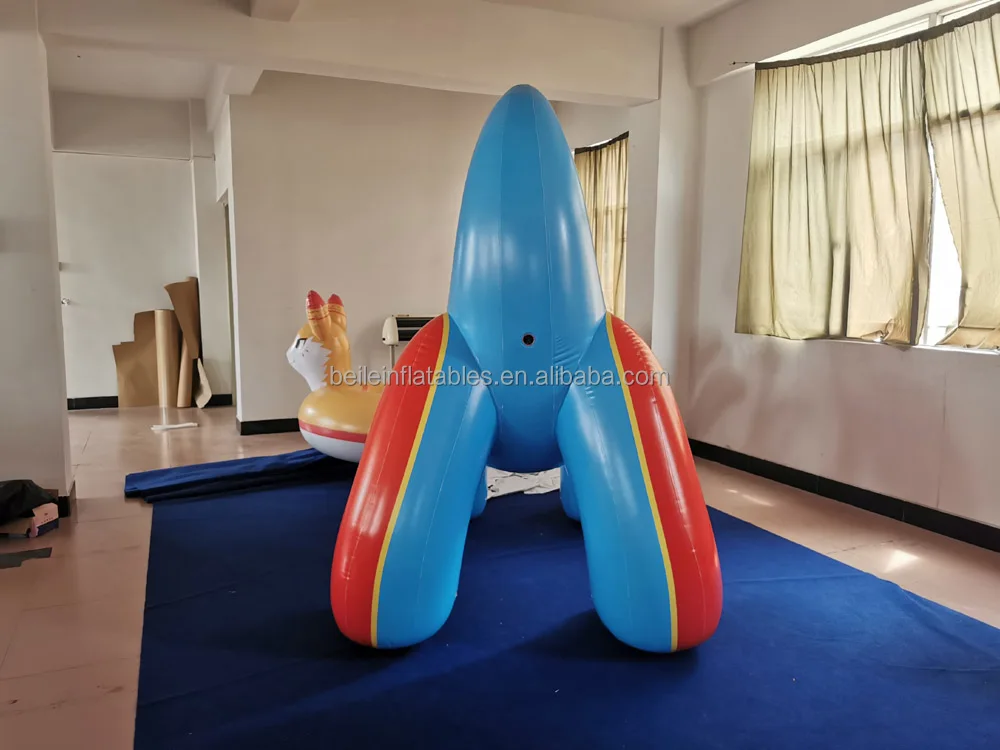 Beile New Inflatable Red And Blue Dragon Toy Animal For Cartoon Addict ...