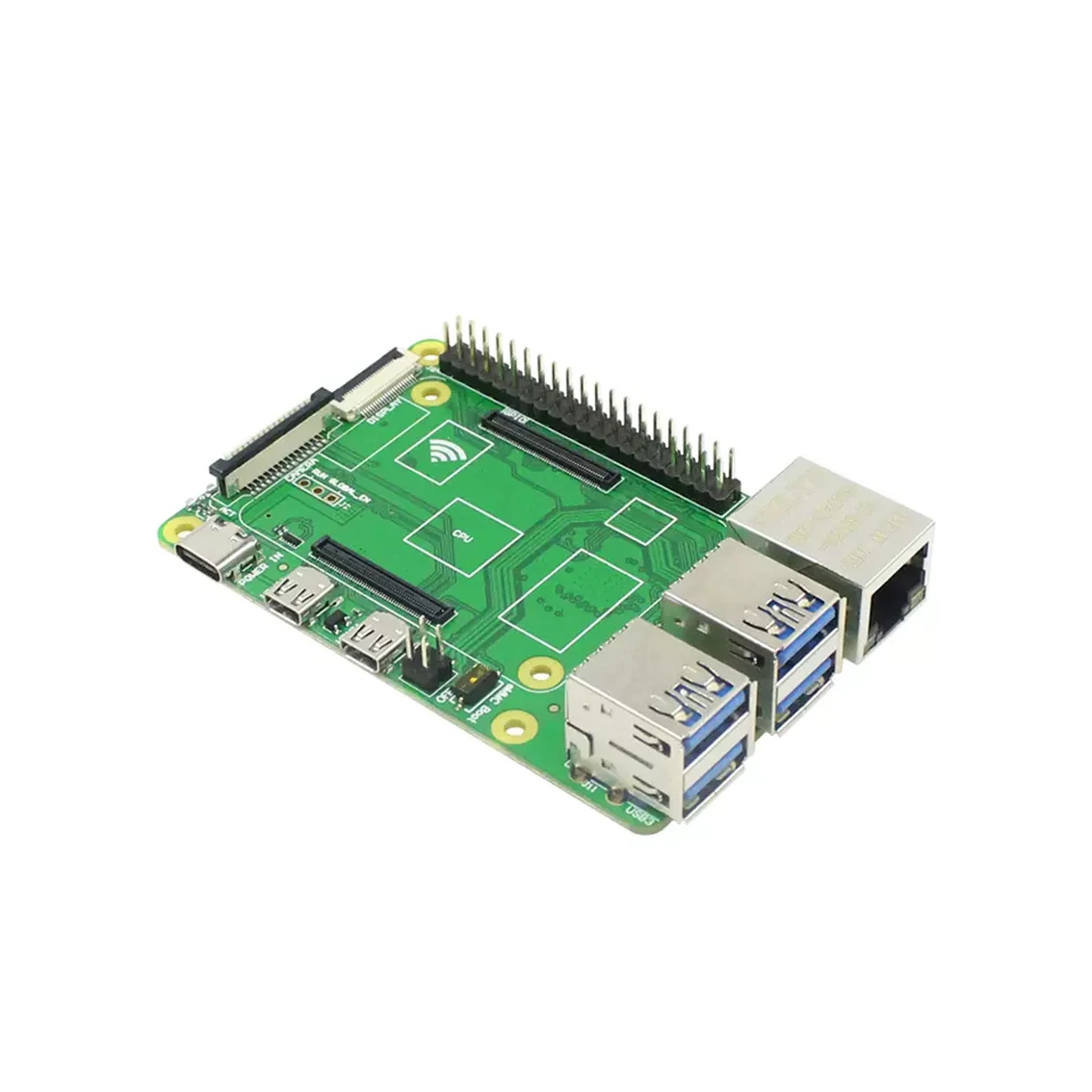 Raspberry Pi Cm4 To 4b Expansion Board Compute Module 4 To Pi4b Adapter ...