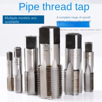 G1/8 55 Degrees Hss Npt Thread Tap Attack Pipe Plate Hand Tapping ...