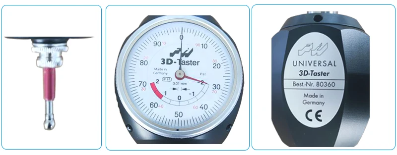 3D Taster Edge Finder - Universal CNC Sensor with Long & Short Probe ...