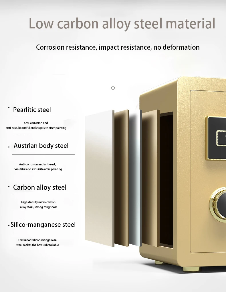 Secure Your Assets with XBT Performance Fingerprint Safe Box