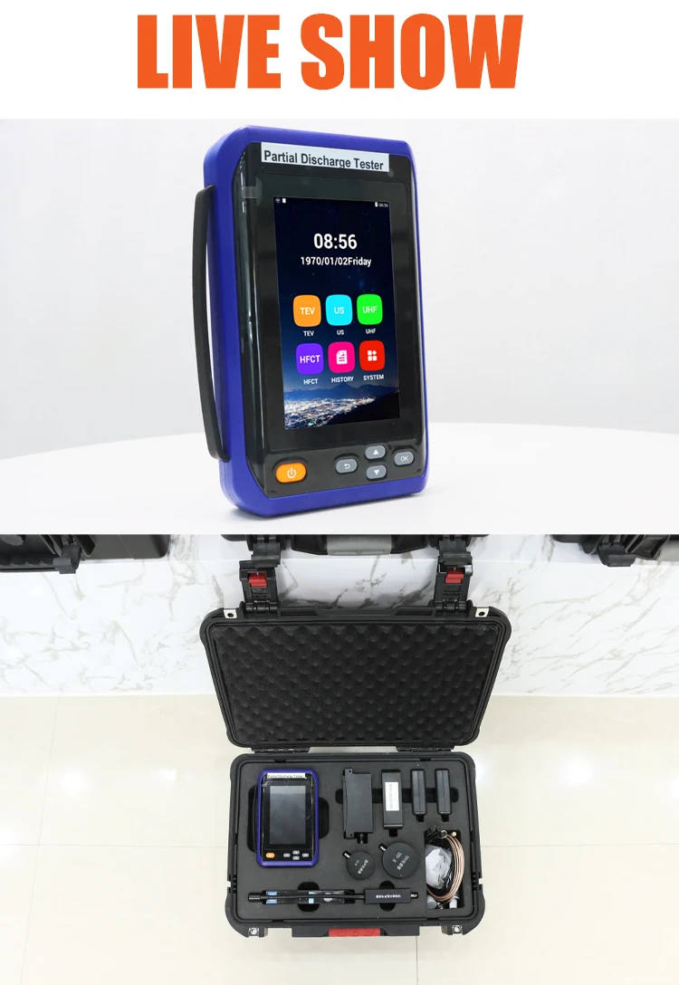 Precisely Locate PD Detector Partial Discharge Tester with Multiple ...