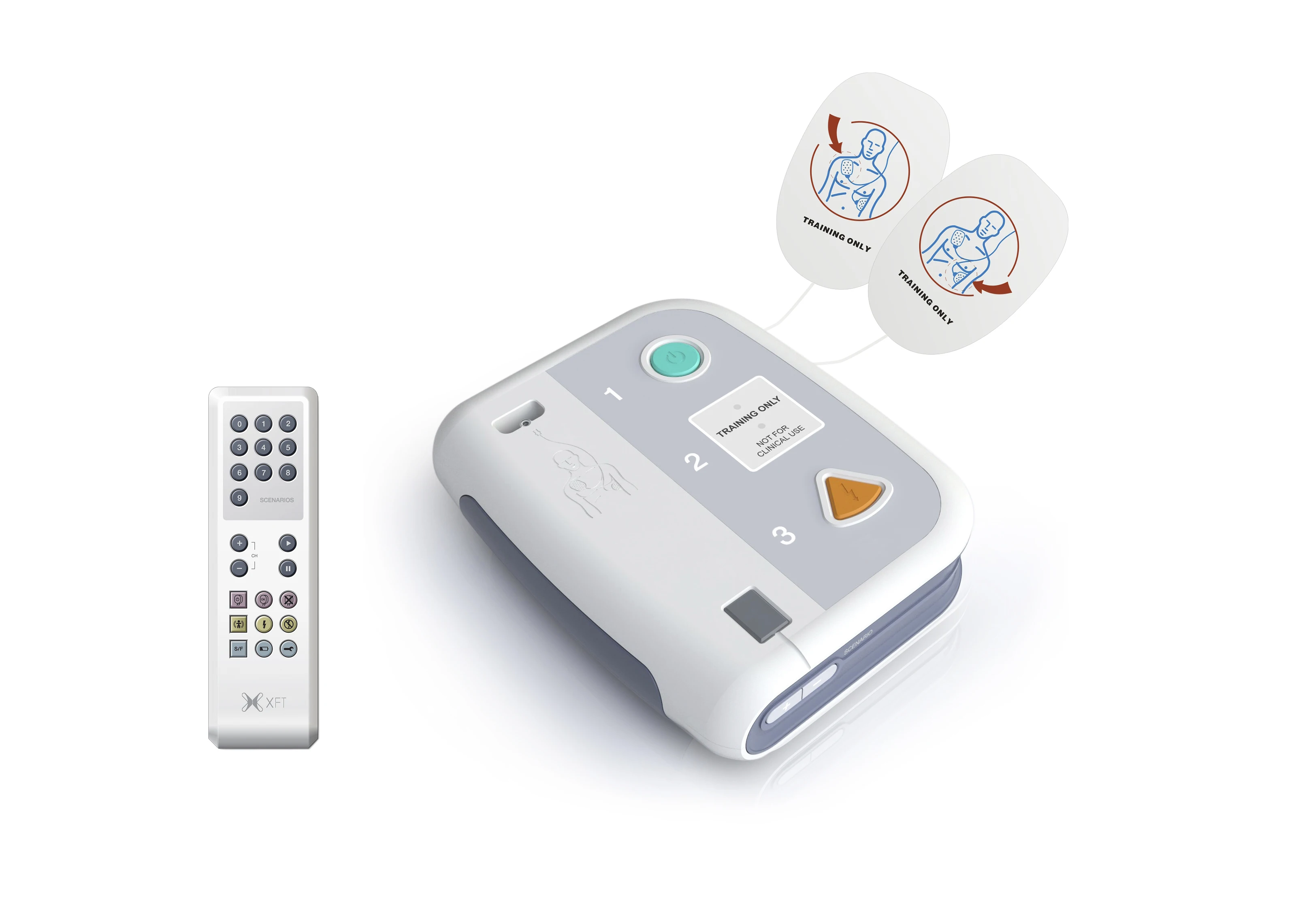 Xft Advanced Aed Trainer For Effective Cpr And Defibrillation Practice ...