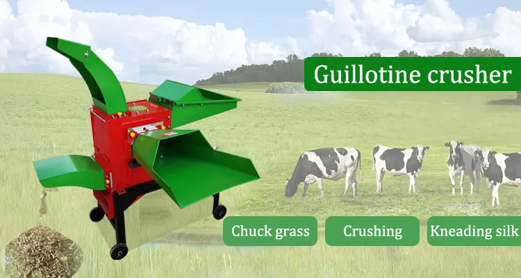 Cattle Sheep Horses Pigs Chickens Silage Grass Chopper Animal Grass ...