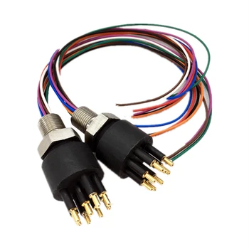 Bh8m Submarine Bulkhead 8 Pin Male Connectors Waterproof Seacon ...