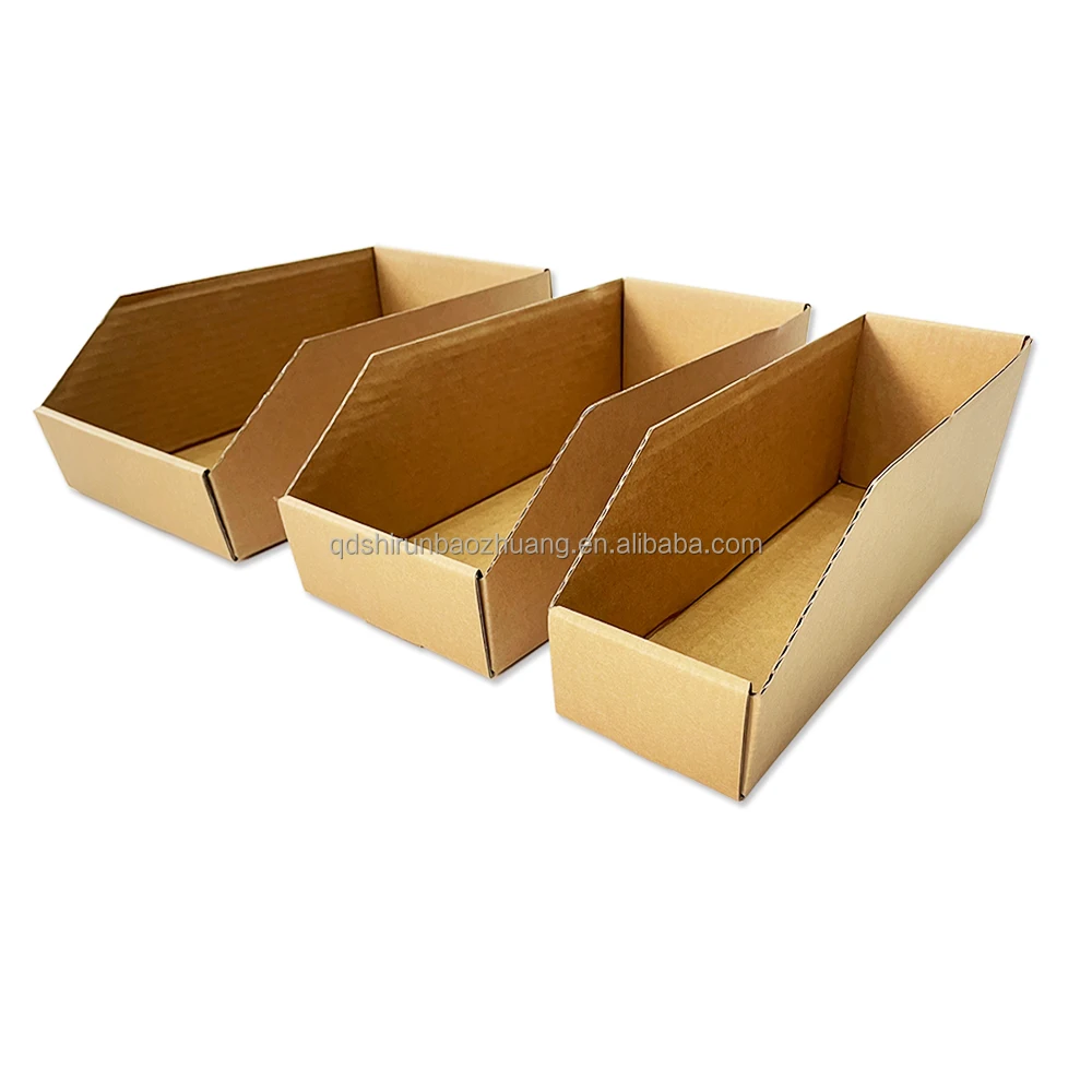 Custom Corrugated Organizer Bins for Pantry Shelves, Garage, Office ...