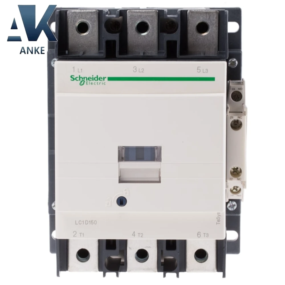 LC1D1506BD Schneider Electric Contactor LC1D Series 3-Pole Contact 150 ...