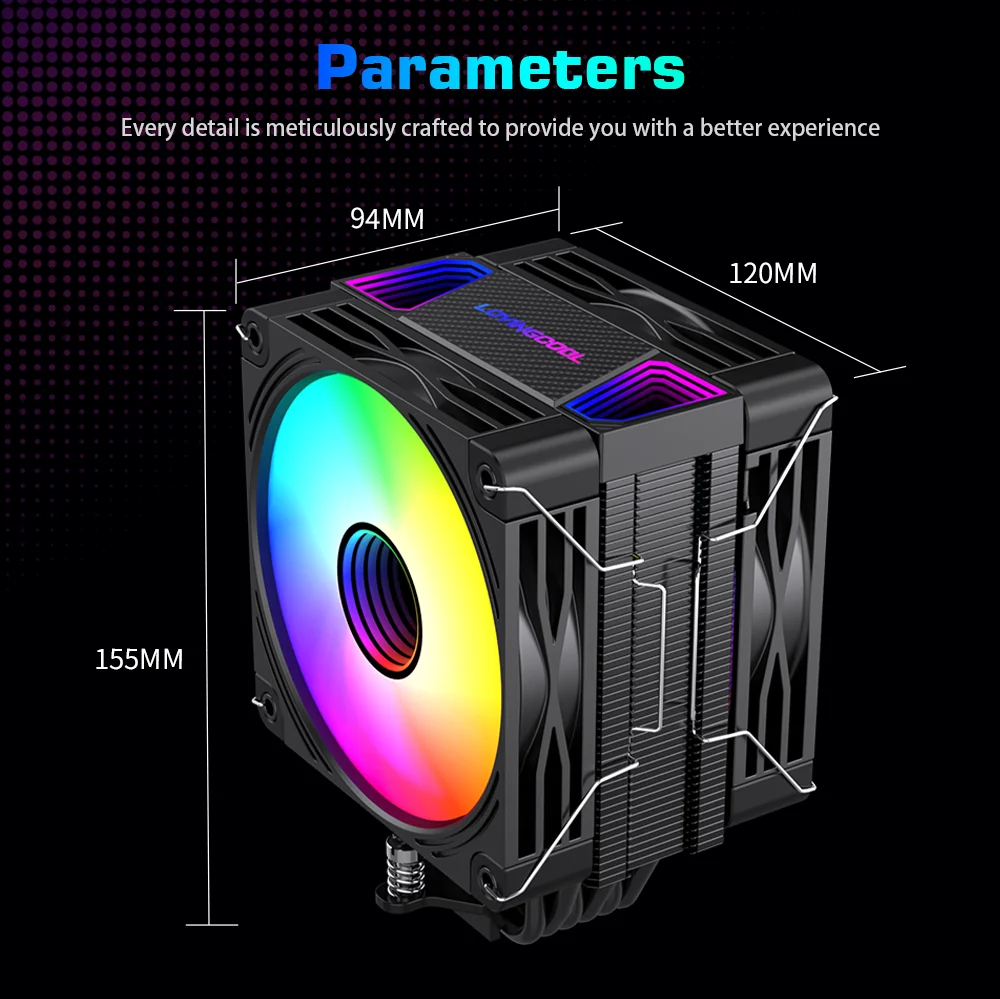 LOVINGCOOL CPU Cooler - Efficient & Quiet Cooling Solution