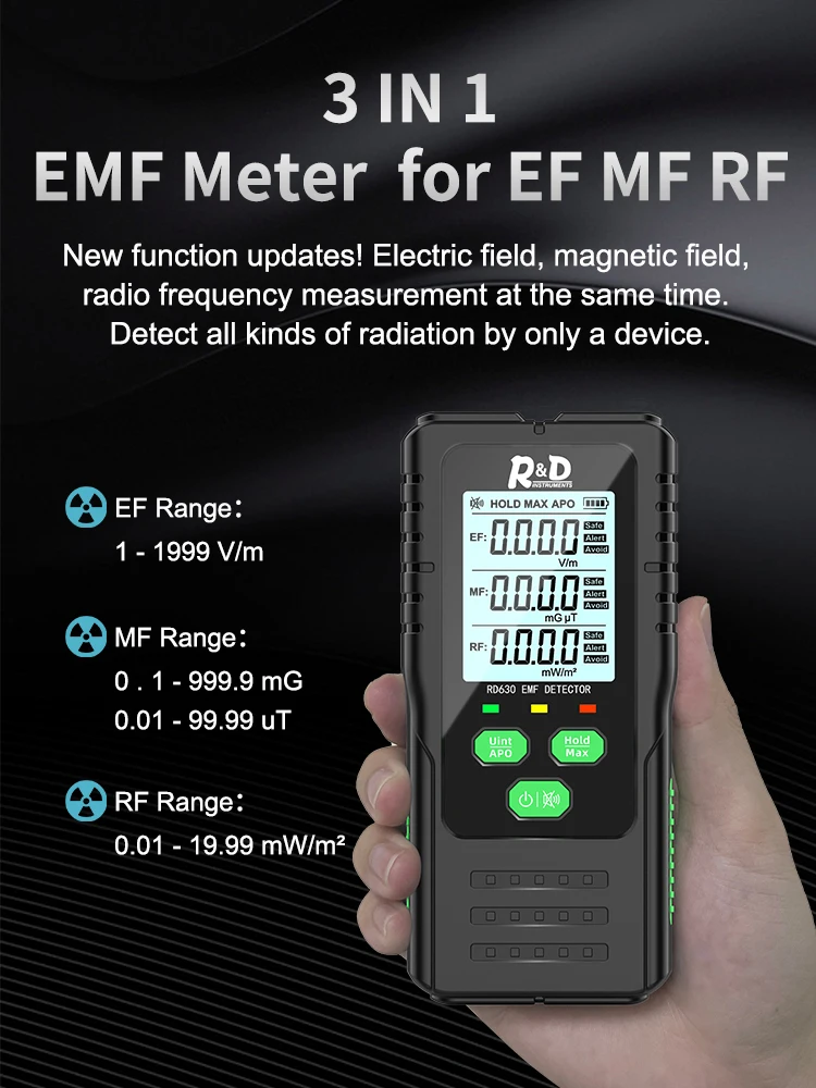 RD630 EMF Detector - Precision and Customized Support