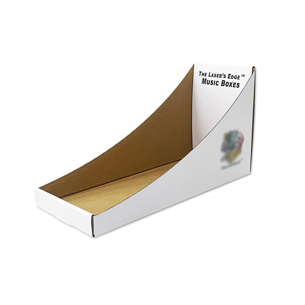 Custom Folding Paper Box Packaging Corrugated Cardboard Retail Counter ...