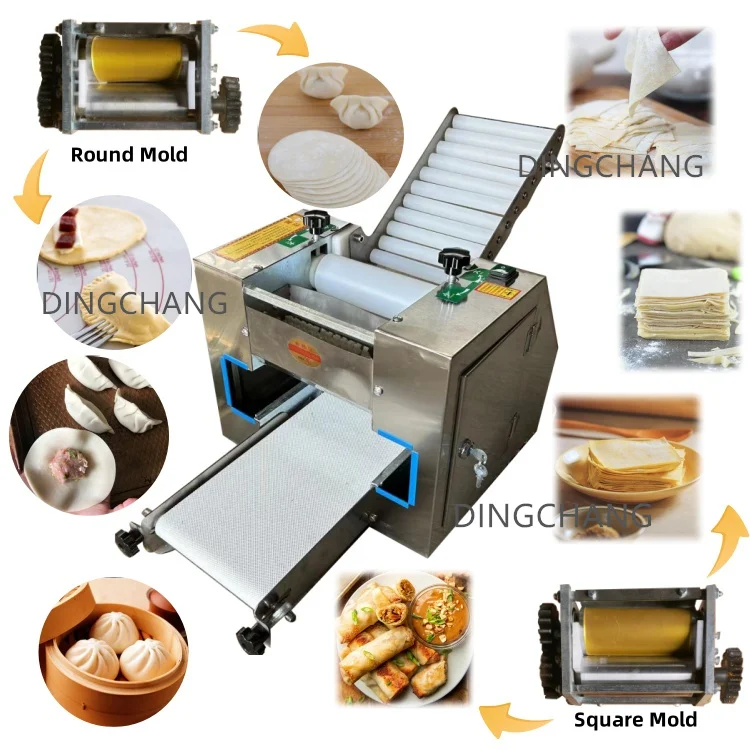 Customizable size fully automated roti maker chapati making machine ...