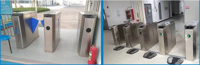 HFSecurity Face Recognition Entrance Gate Control System Automatic Access Control System Full ...